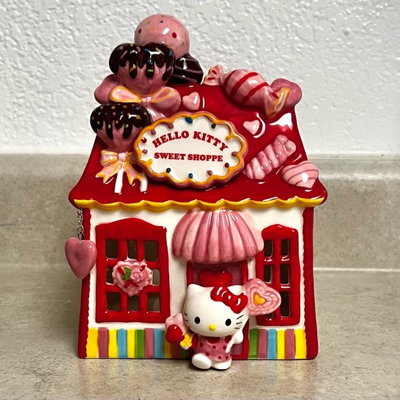 Hello Kitty | Other | Hello Kitty Sweet Shoppe Blue Sky Candle Holder ...